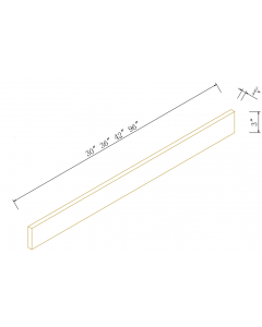 3" W Wall Fillers - Fillers & Panels & Sample Door - Classic White ...
