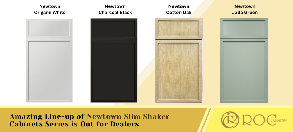 Introducing Slim Shaker Cabinets Series for Wholesale Cabinet Dealers